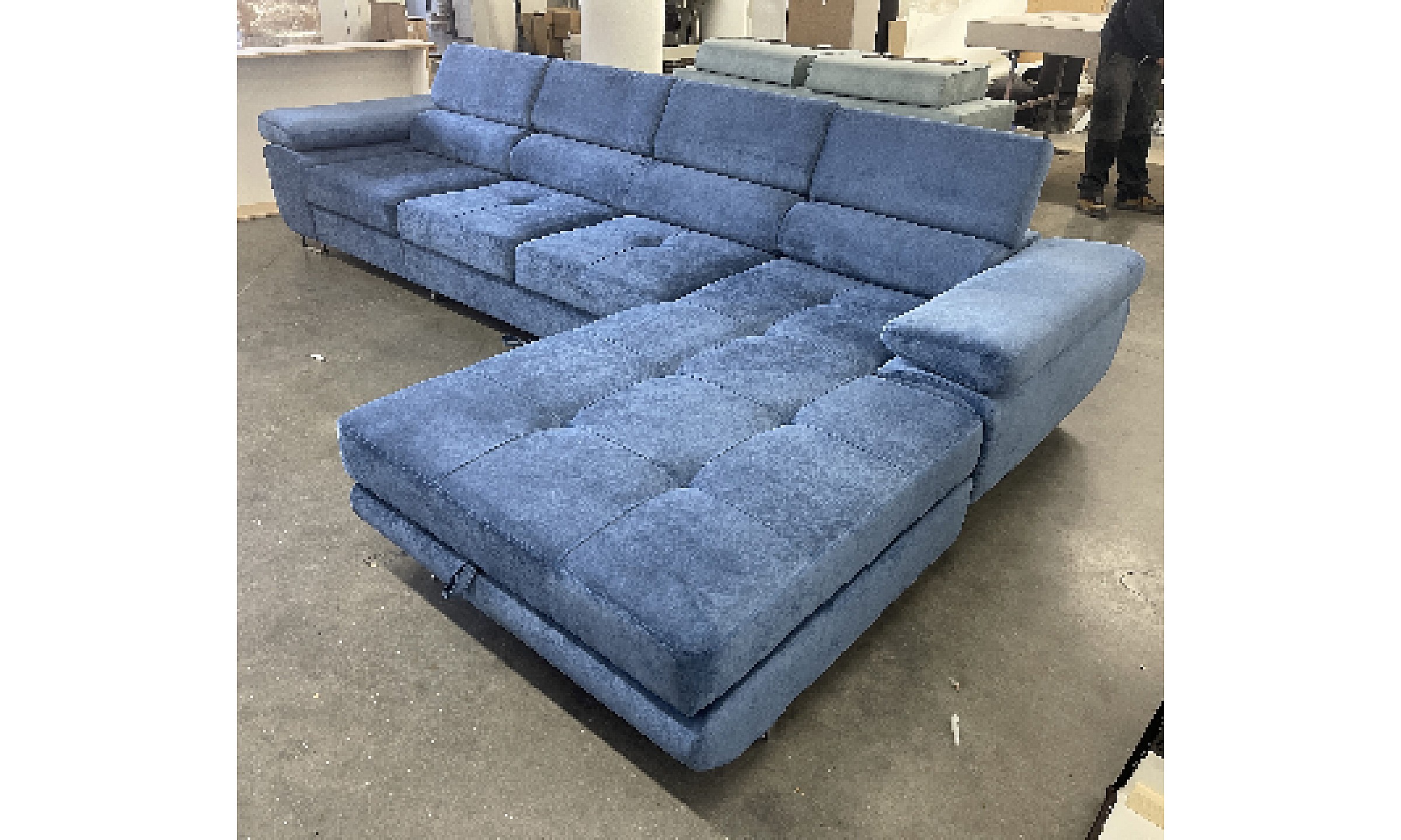 PRINCE MAXI ®️ - Luxury Corner Sofa Bed