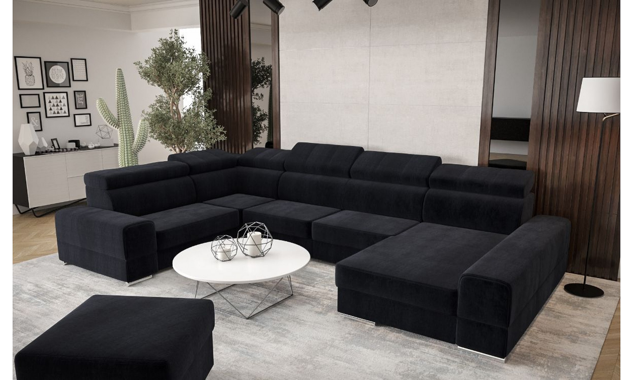 VALENTINO MAX II U-shape Corner Sofa
