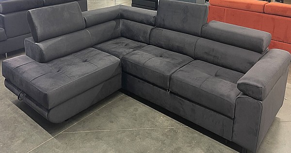 ROYAL Mini L-Shaped Corner Sofa Bed