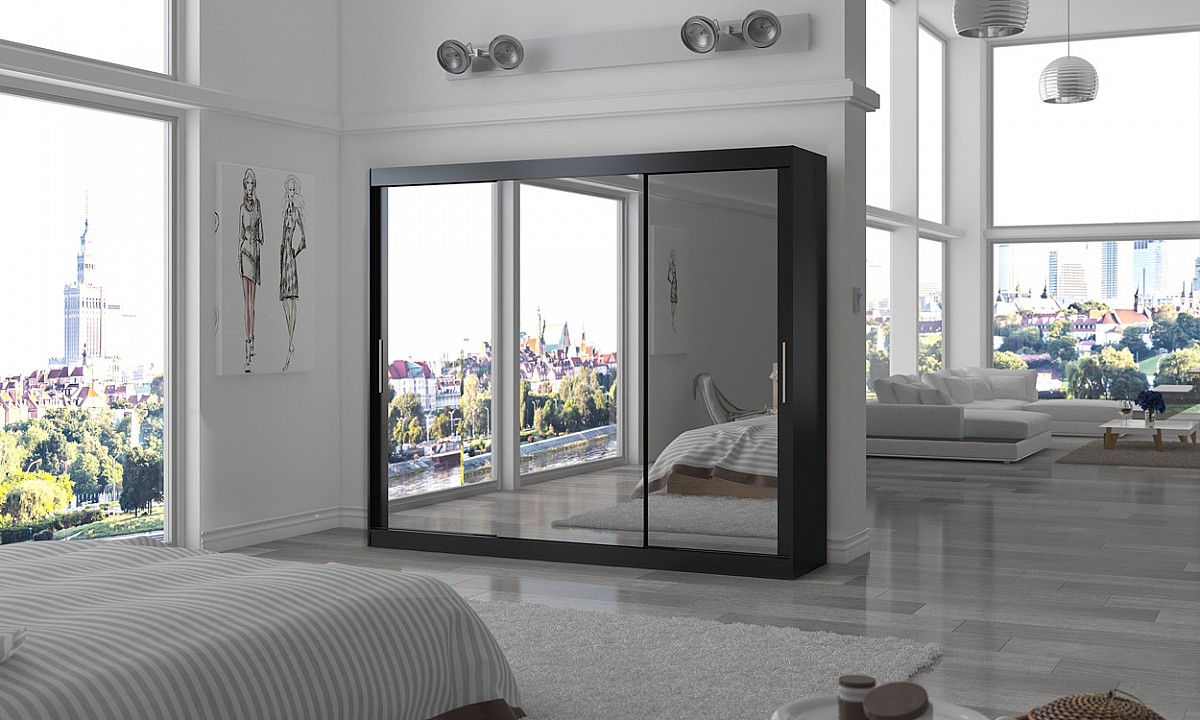 3-Door Sliding Wardrobe CHESTER